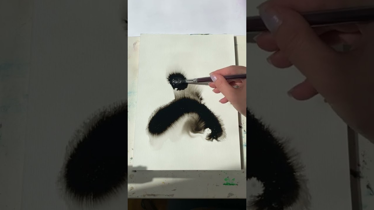 Spreading Black Ink ASMR – ASMR World – Kinetic Sand